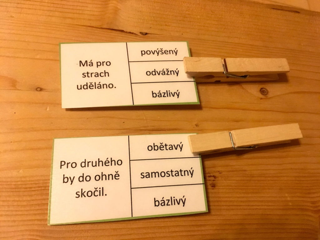 vlastnosti člověka - Mluvím taky česky